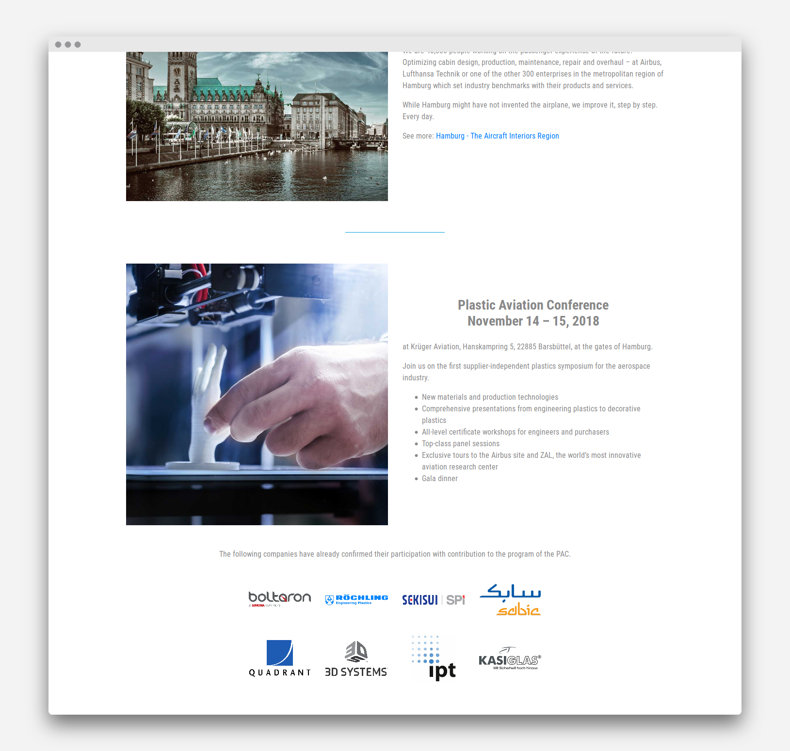 Plastic Aviation Conference – eckhardt.io